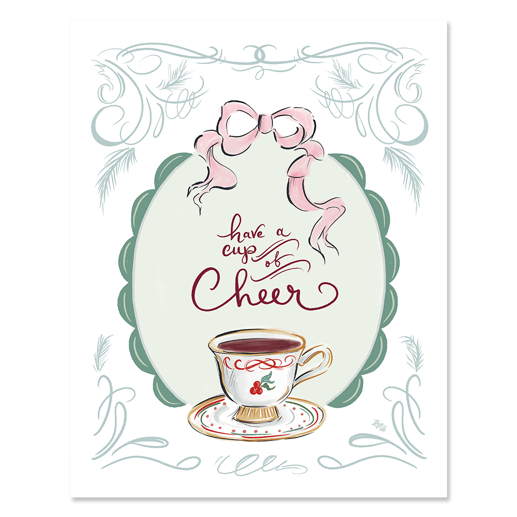 Have a Cup of Cheer - Print - Holiday - Christmas Decor - Winter – Lily ...