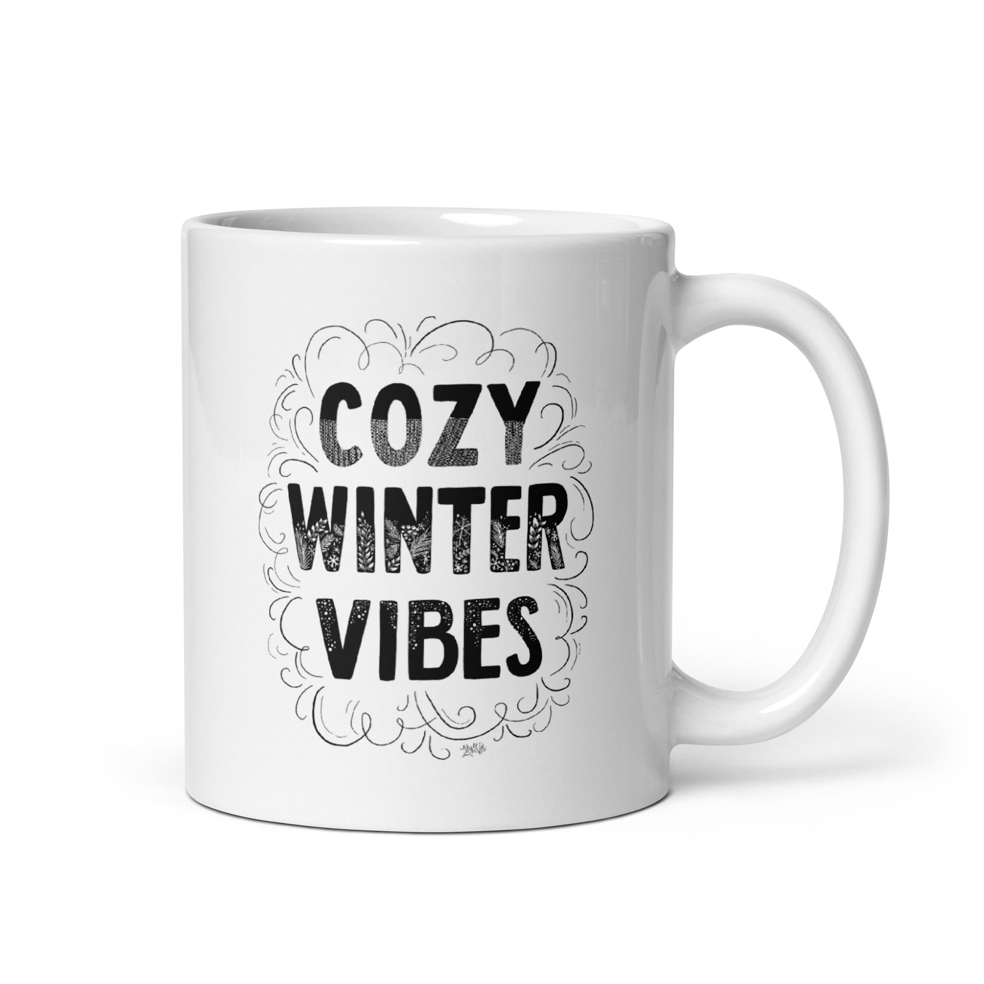 Cozy Winter Vibes - Ceramic 11oz Mug – Lily & Val